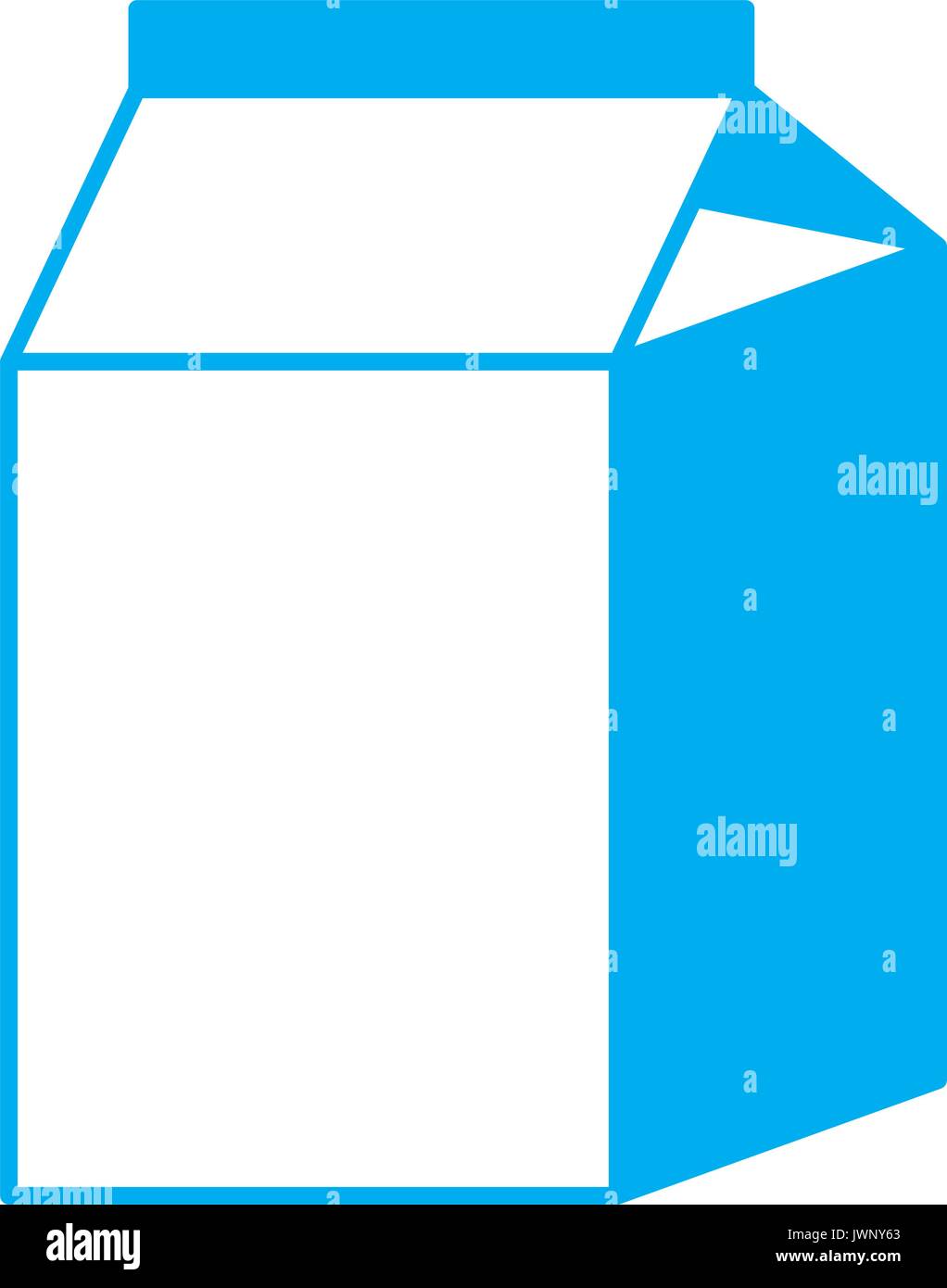 milk box icon Stock Vector Image & Art - Alamy