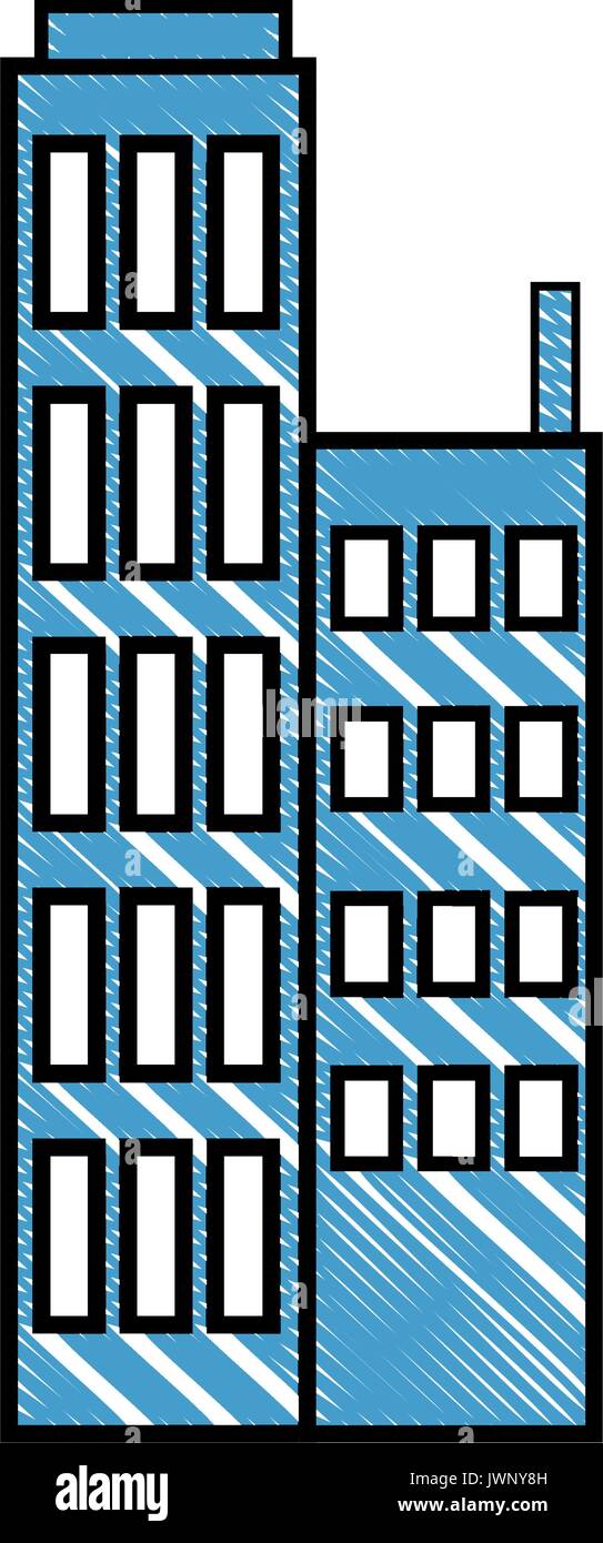 city building icon over white background vector illustration Stock ...