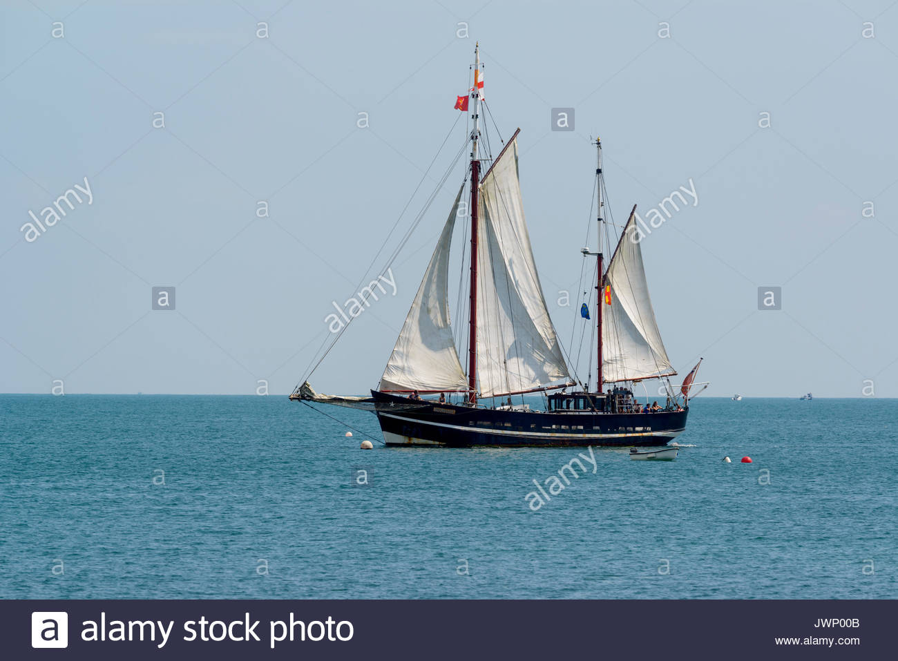Twin Mast Sailing Boat High Resolution Stock Photography and Images - Alamy