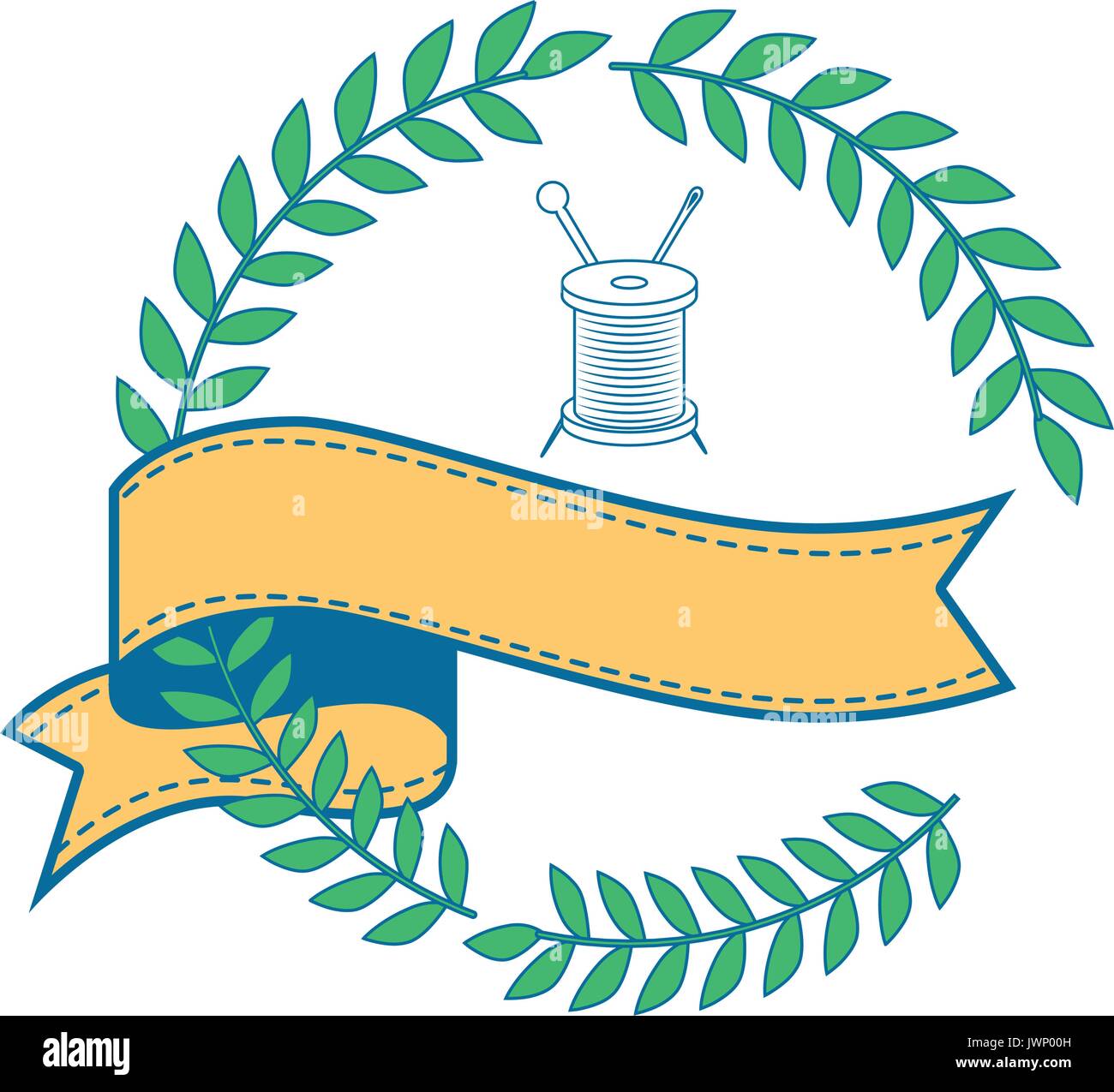 Cute label banner icon vector illustration graphic design Stock Vector ...