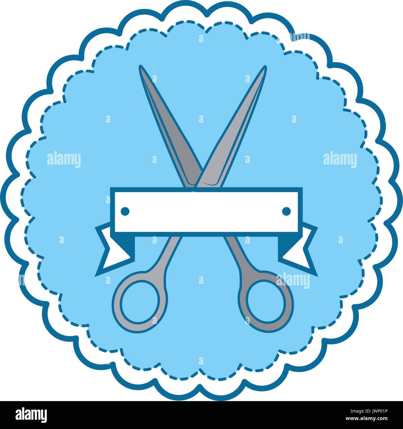 Cute label banner icon vector illustration graphic design Stock Vector ...