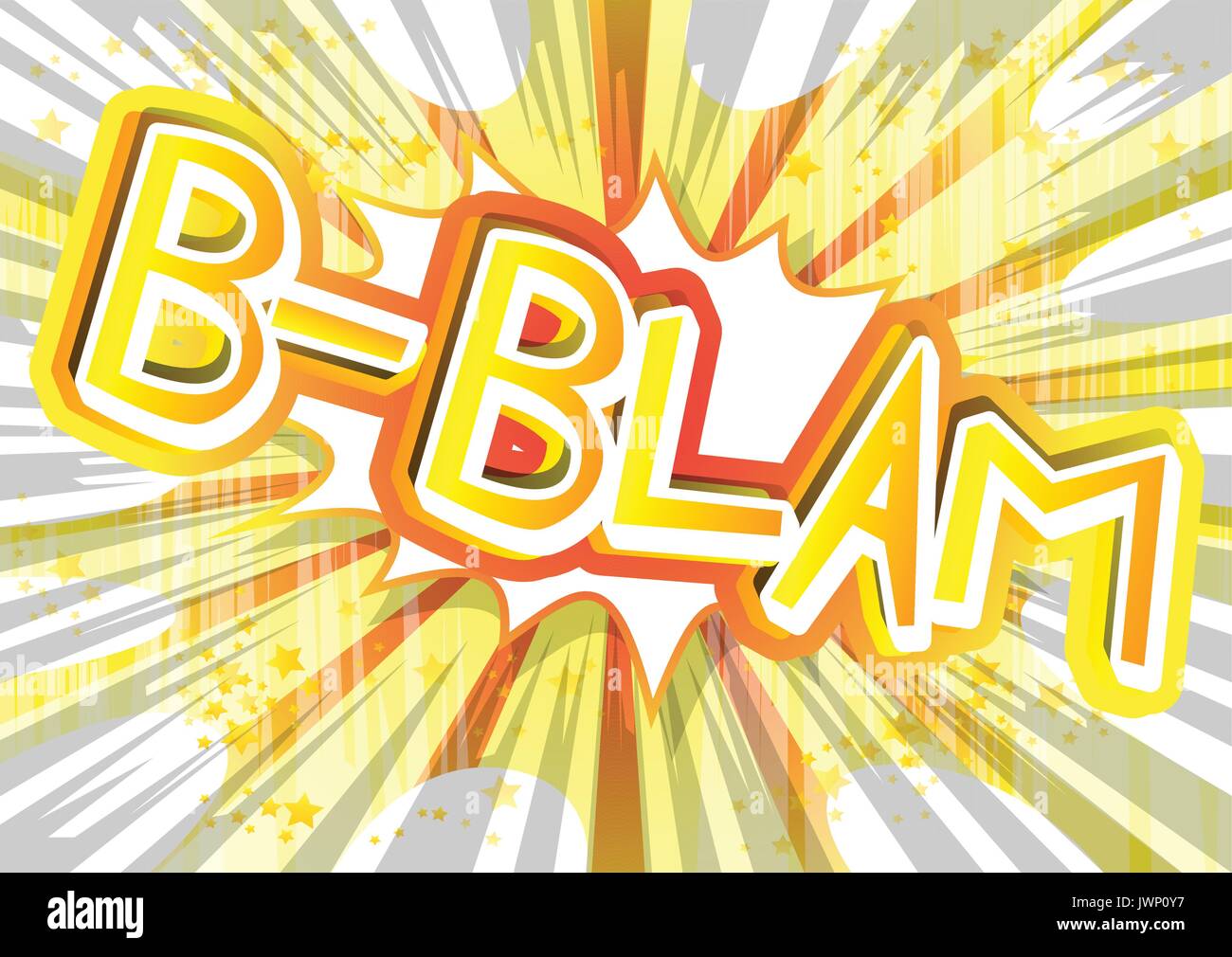 The b of the bang Stock Vector Images - Alamy