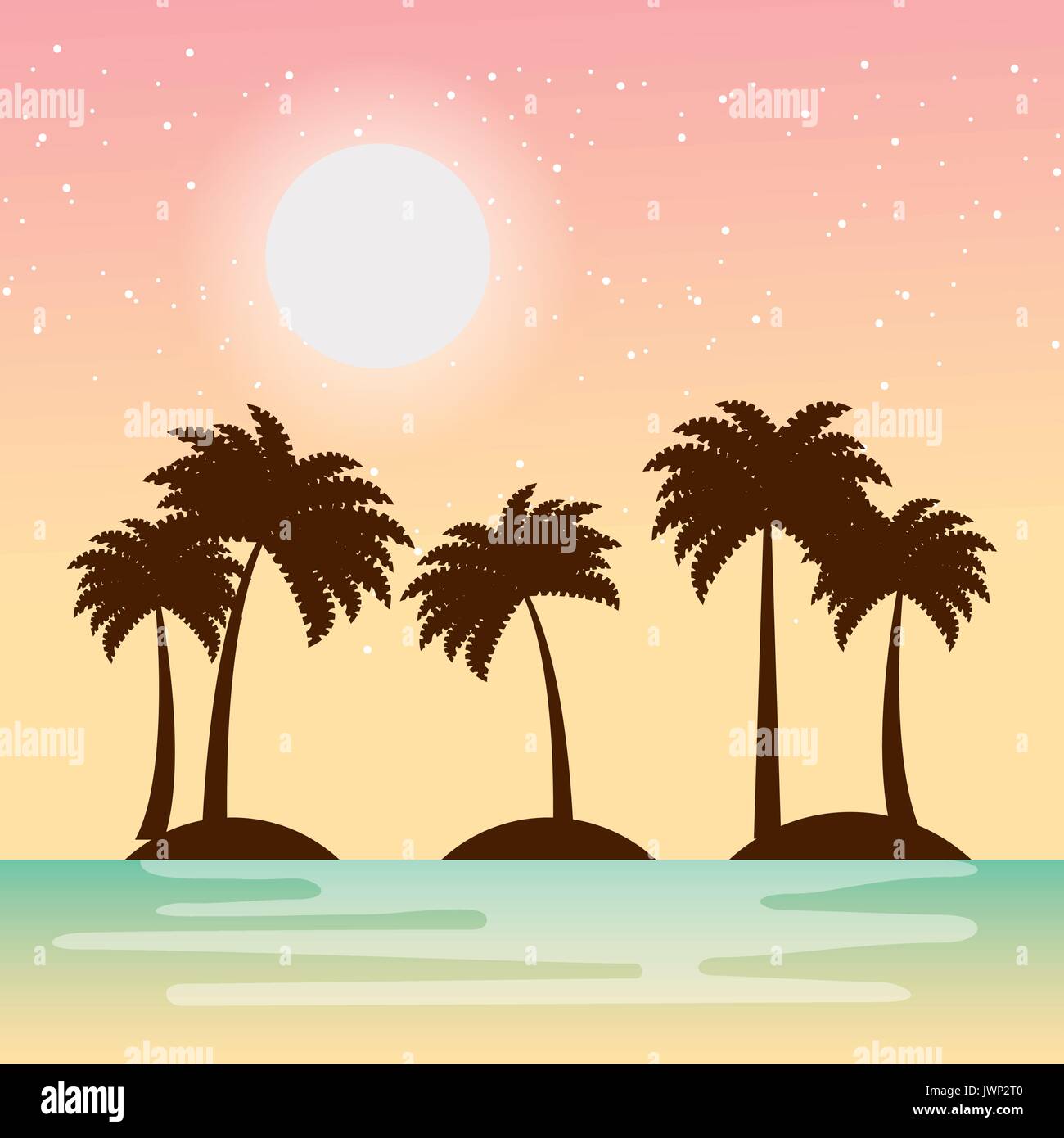 Relaxing outdoor environment Stock Vector Images - Alamy
