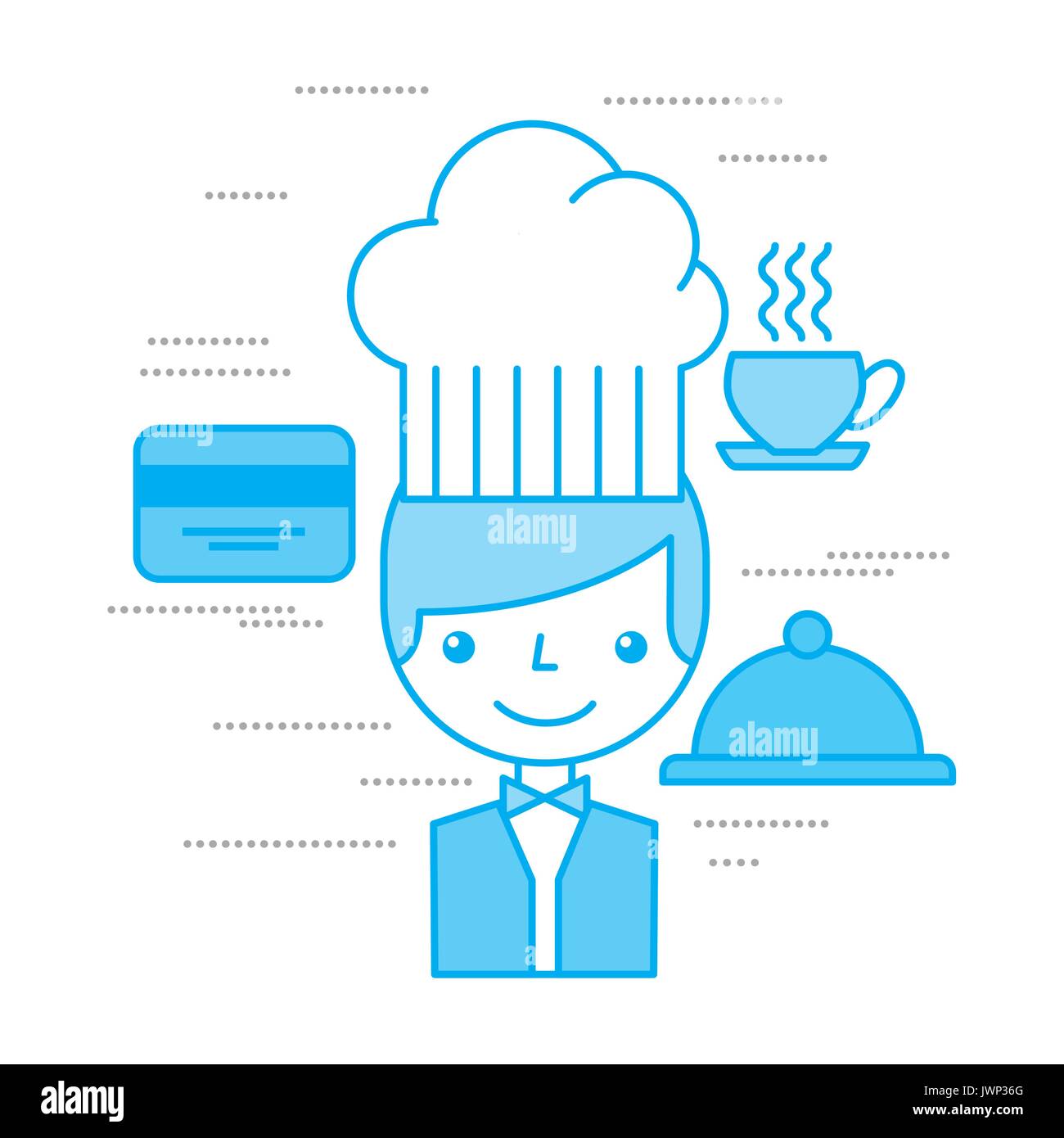 Hotel reception people young Cut Out Stock Images & Pictures - Alamy