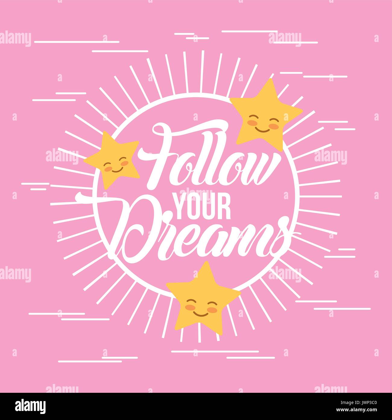 How to follow your dreams Stock Vector Images - Alamy