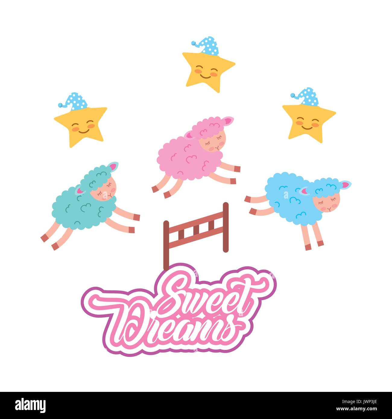 sweet dreams background Stock Vector Image & Art - Alamy