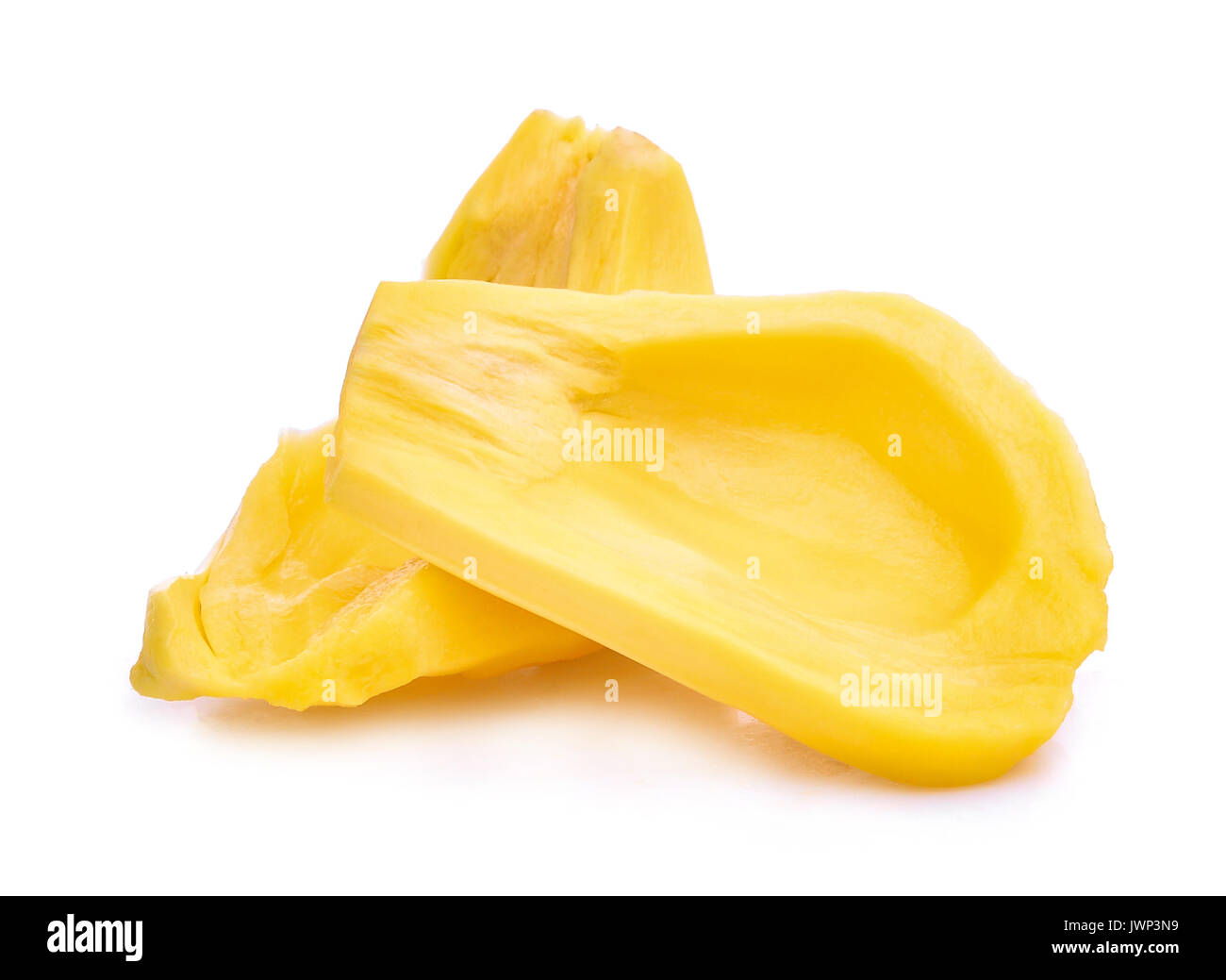 ripe jackfruit isolated on white background Stock Photo - Alamy