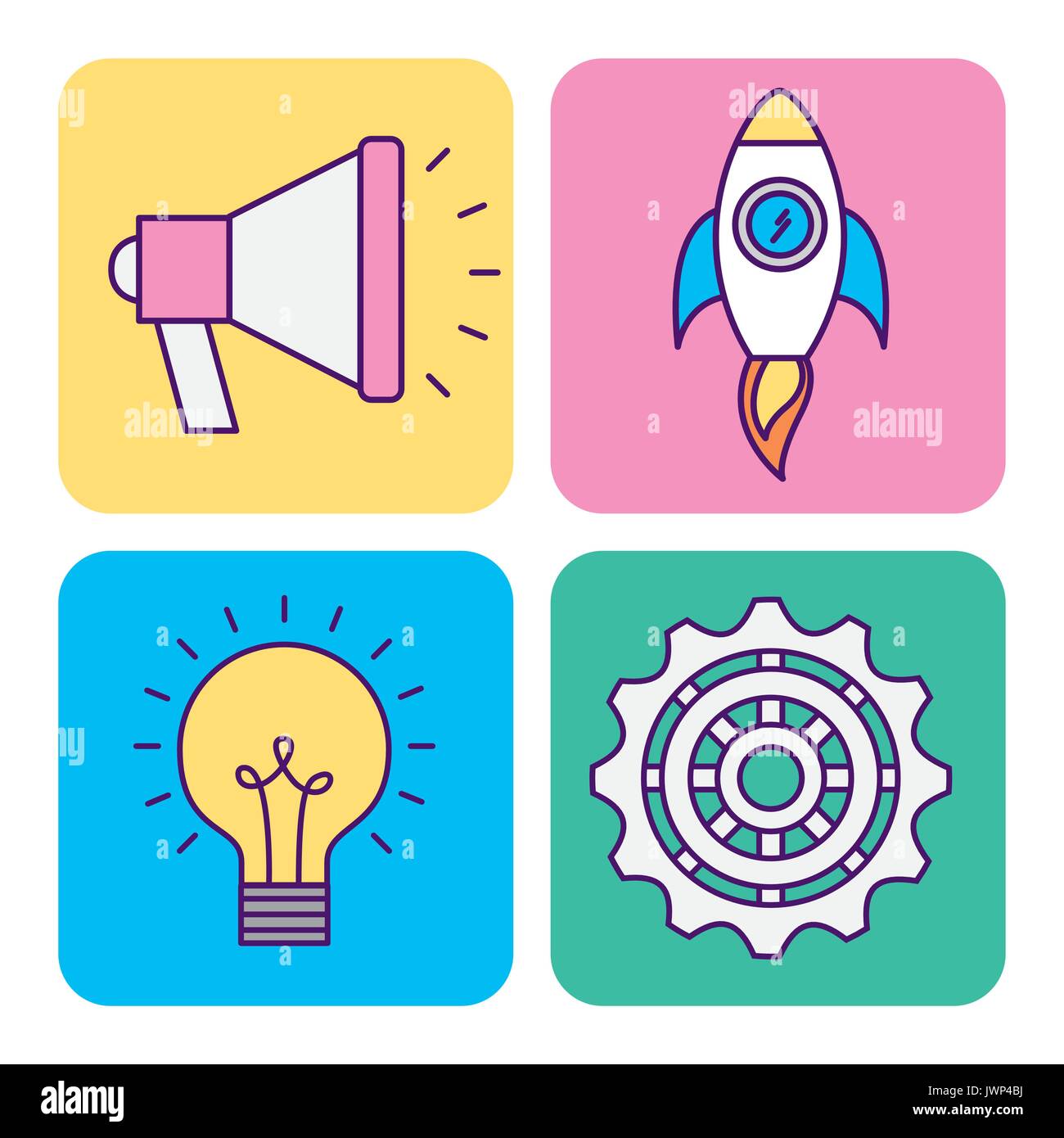 icon set computer codes Stock Vector Image & Art - Alamy