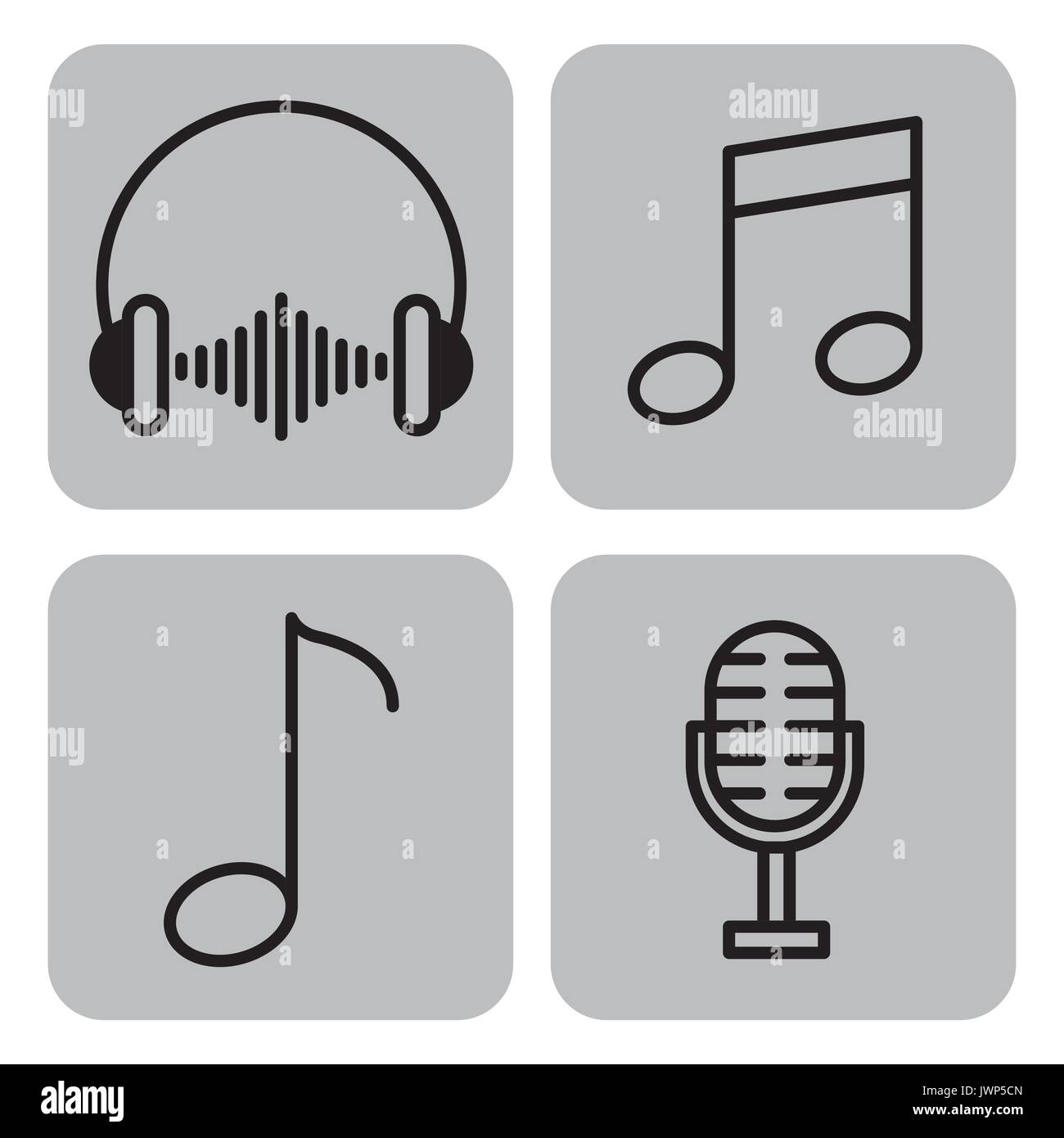 icon set classical music Stock Vector Image & Art - Alamy