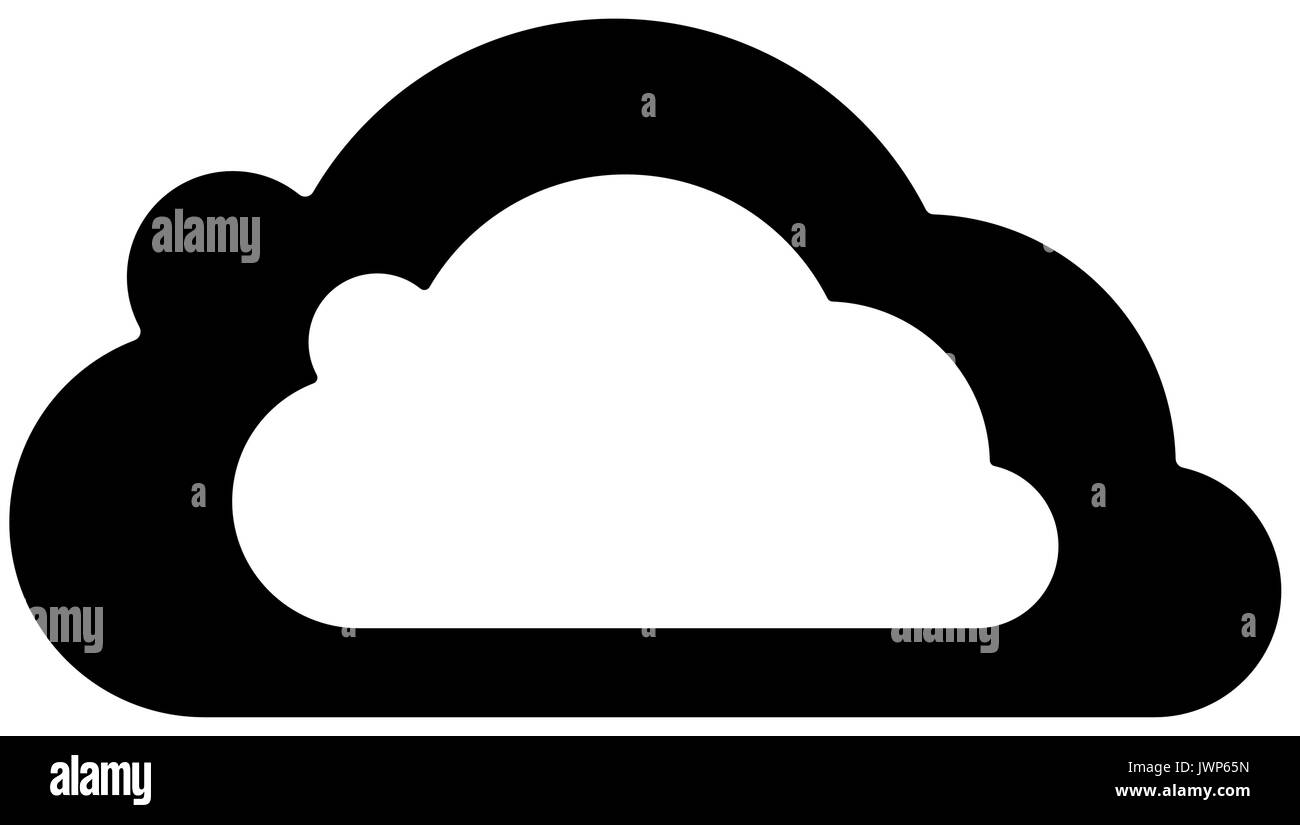 Cloud computing symbol icon vector illustration graphic design Stock ...