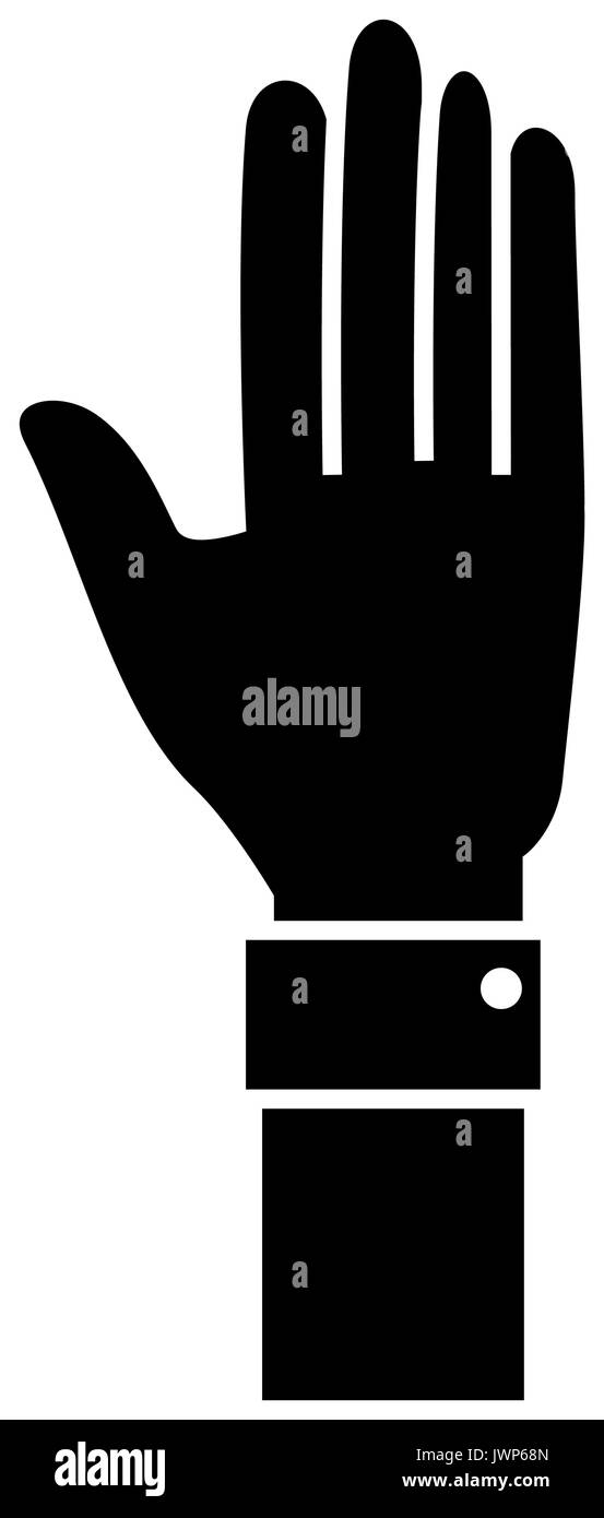 Hand symbol isolated icon vector illustration graphic design Stock ...