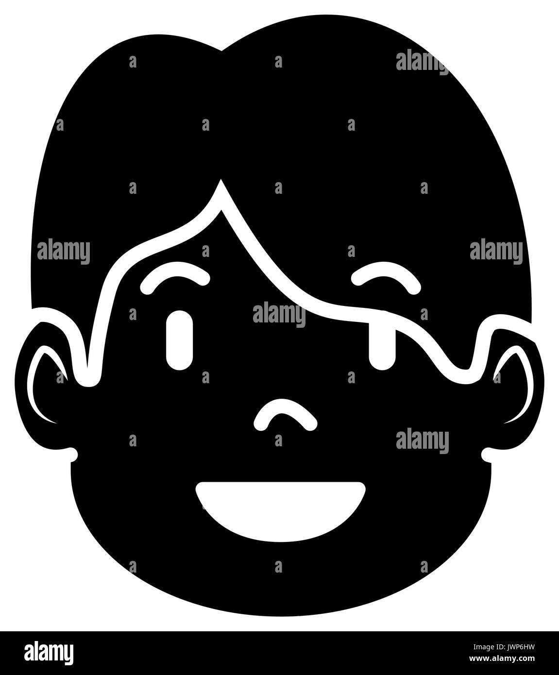 Man profile cartoon icon vector illustration graphic design Stock ...