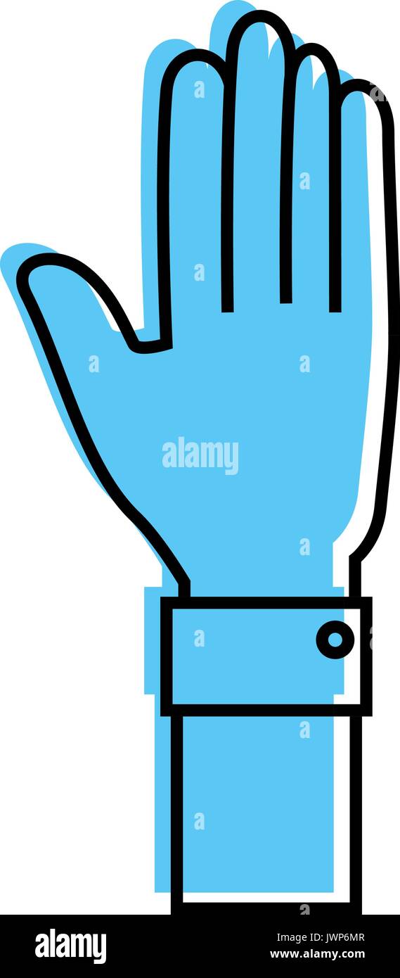 Hand symbol isolated icon vector illustration graphic design Stock ...