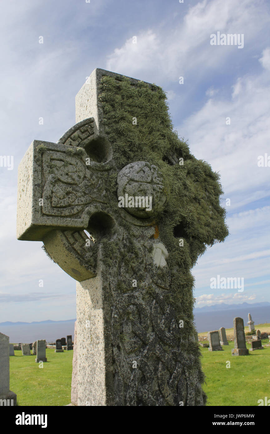 grave on the isle of skye Stock Photo - Alamy