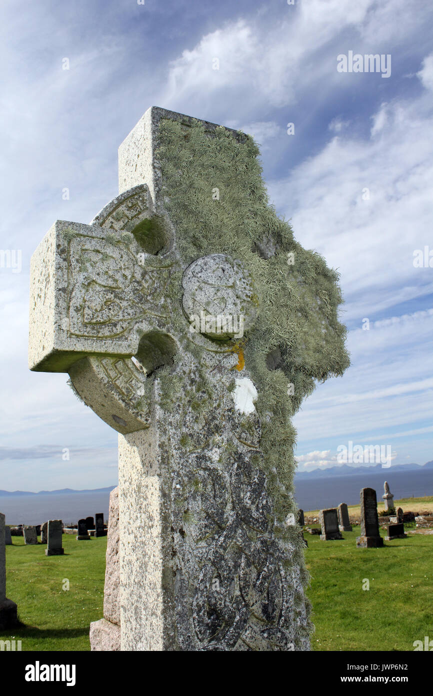 grave on the isle of skye Stock Photo - Alamy