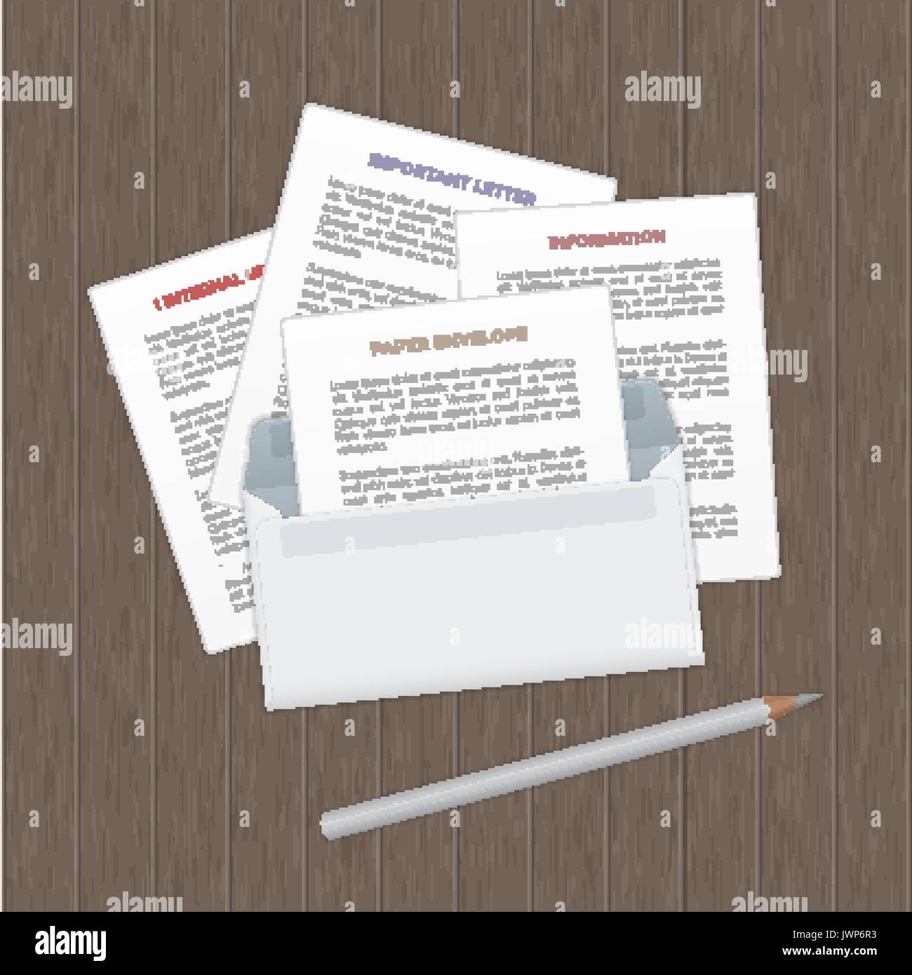 White wood table top Stock Vector Images - Alamy