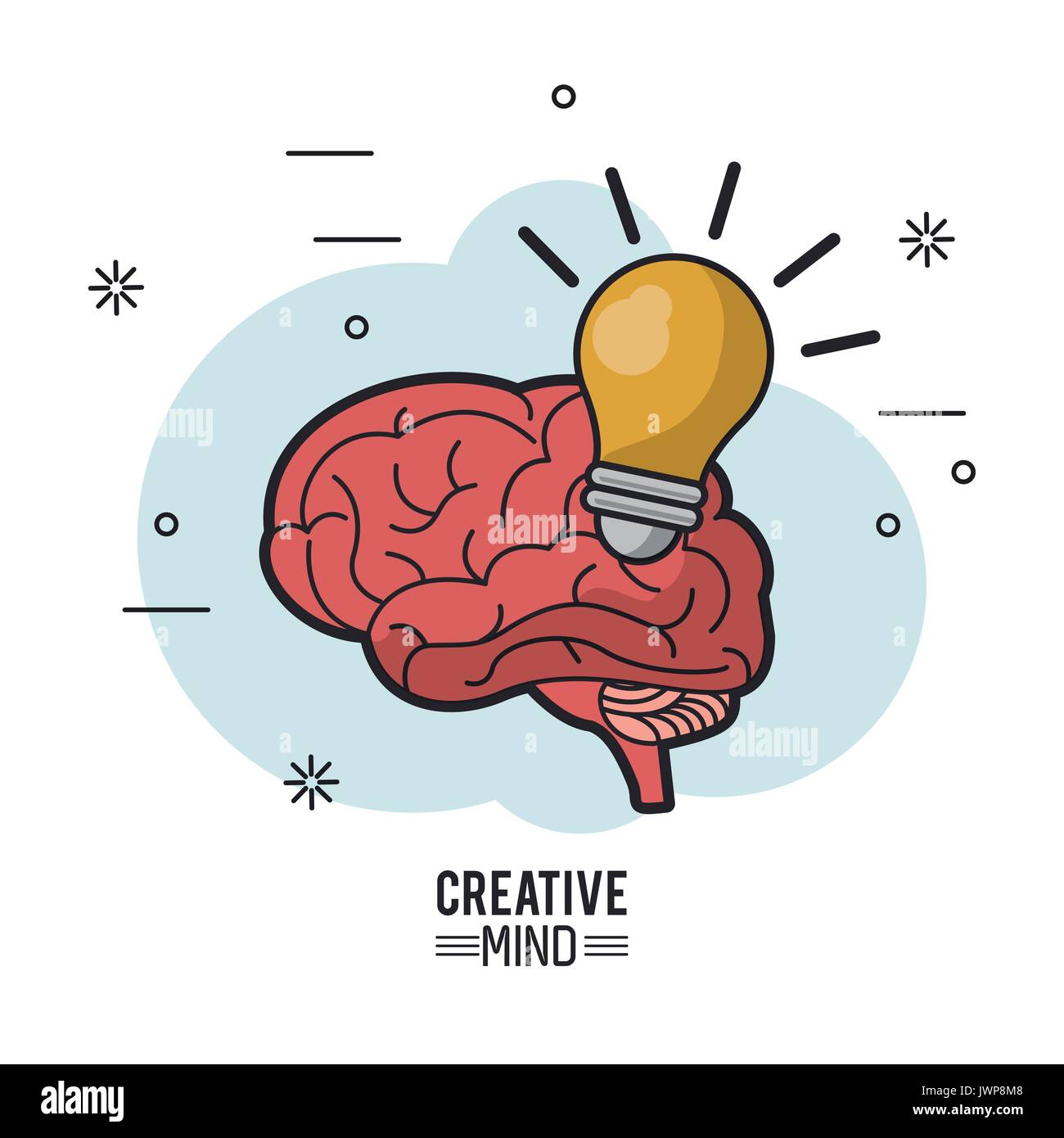 Creative Brain Poster