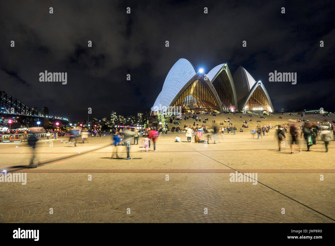 Sydney Opera House at night Stock Photo - Alamy