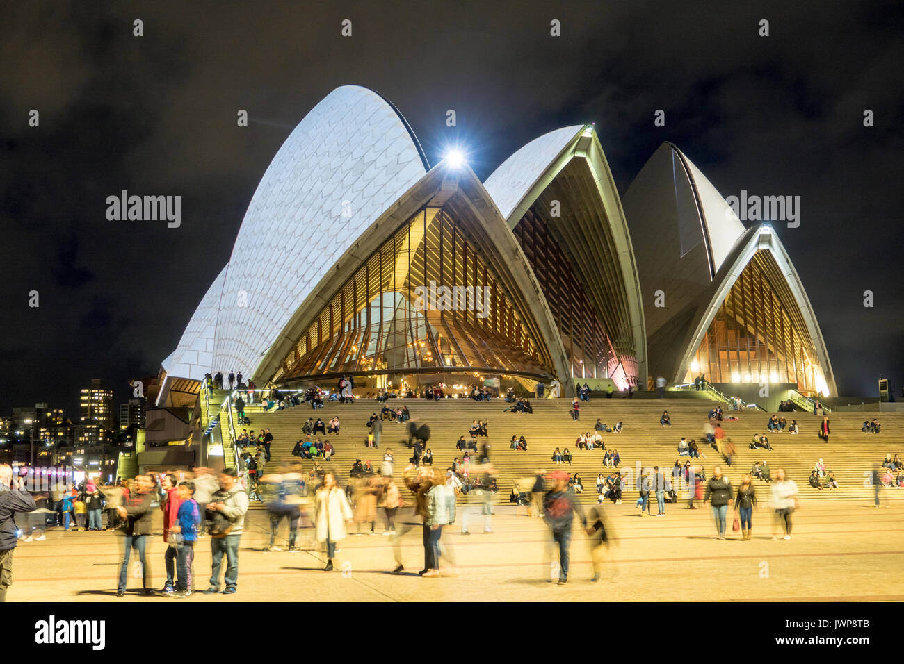 Sydney Opera House at night Stock Photo - Alamy