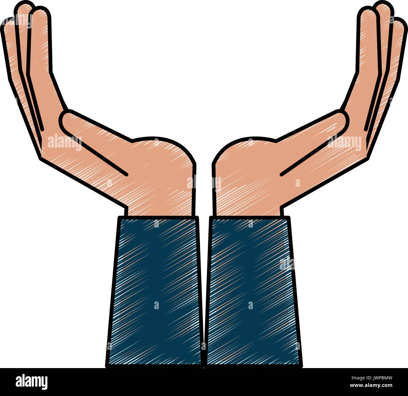 open hands facing up icon image Stock Vector Image & Art - Alamy