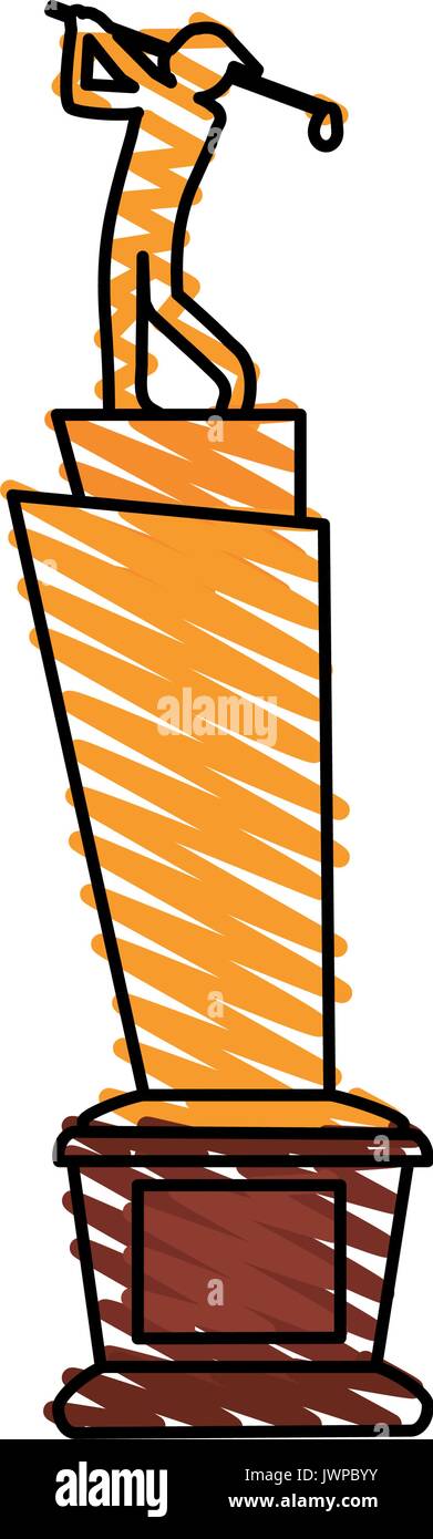 trophy golf icon image Stock Vector Image & Art - Alamy