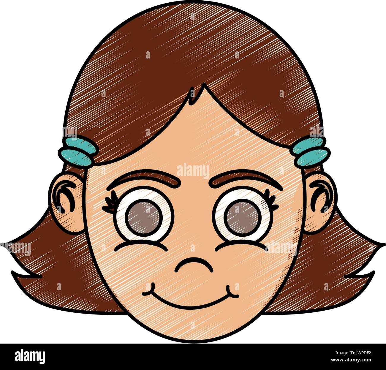 girl happy child icon image Stock Vector Image & Art - Alamy