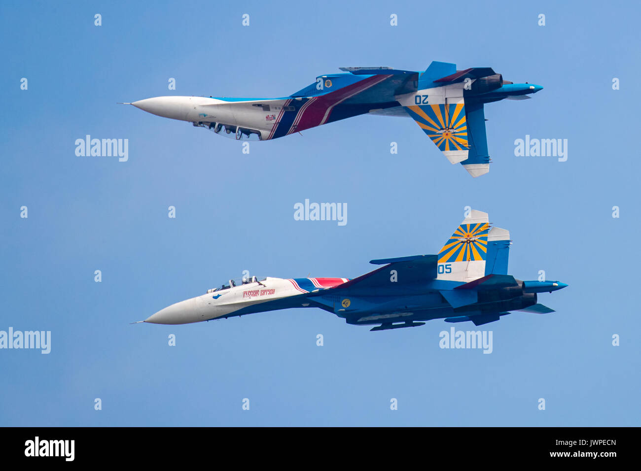 Sukhoi su 27 combat aircraft High Resolution Stock Photography and ...