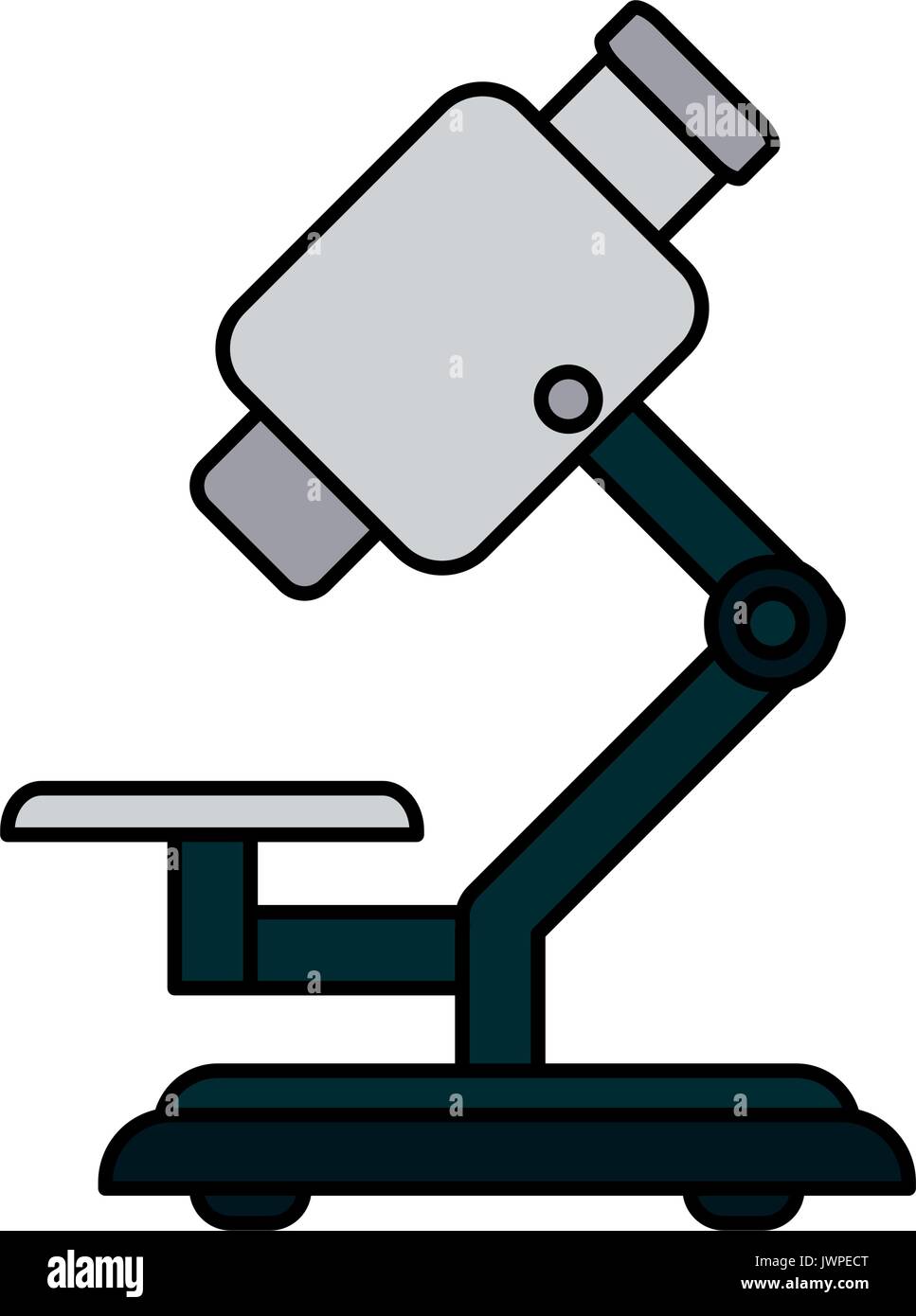 Microscope clipart Cut Out Stock Images & Pictures - Alamy