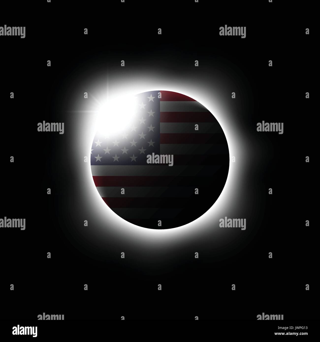 Eclipse flag hi-res stock photography and images - Alamy