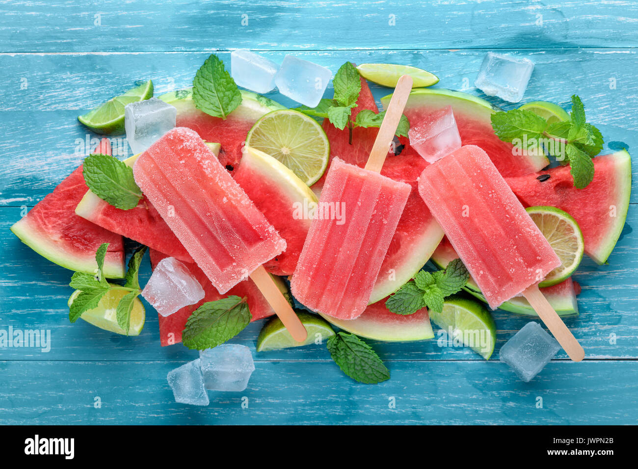 Watermelon leaves hi-res stock photography and images - Alamy