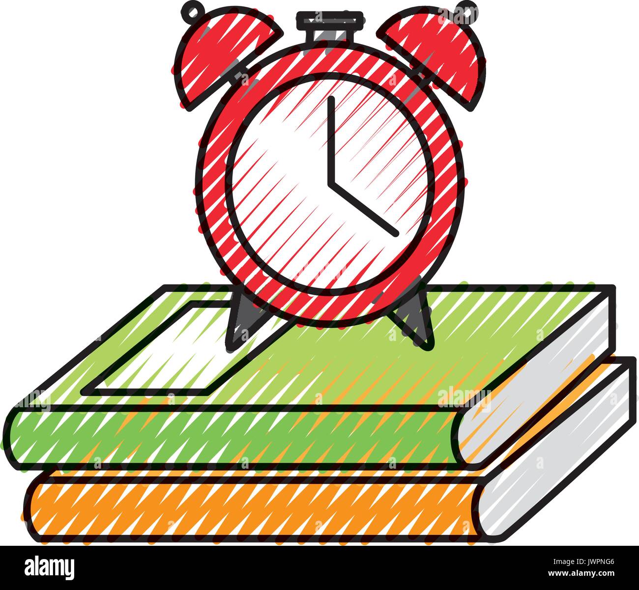 Old books clipart Stock Vector Images - Alamy