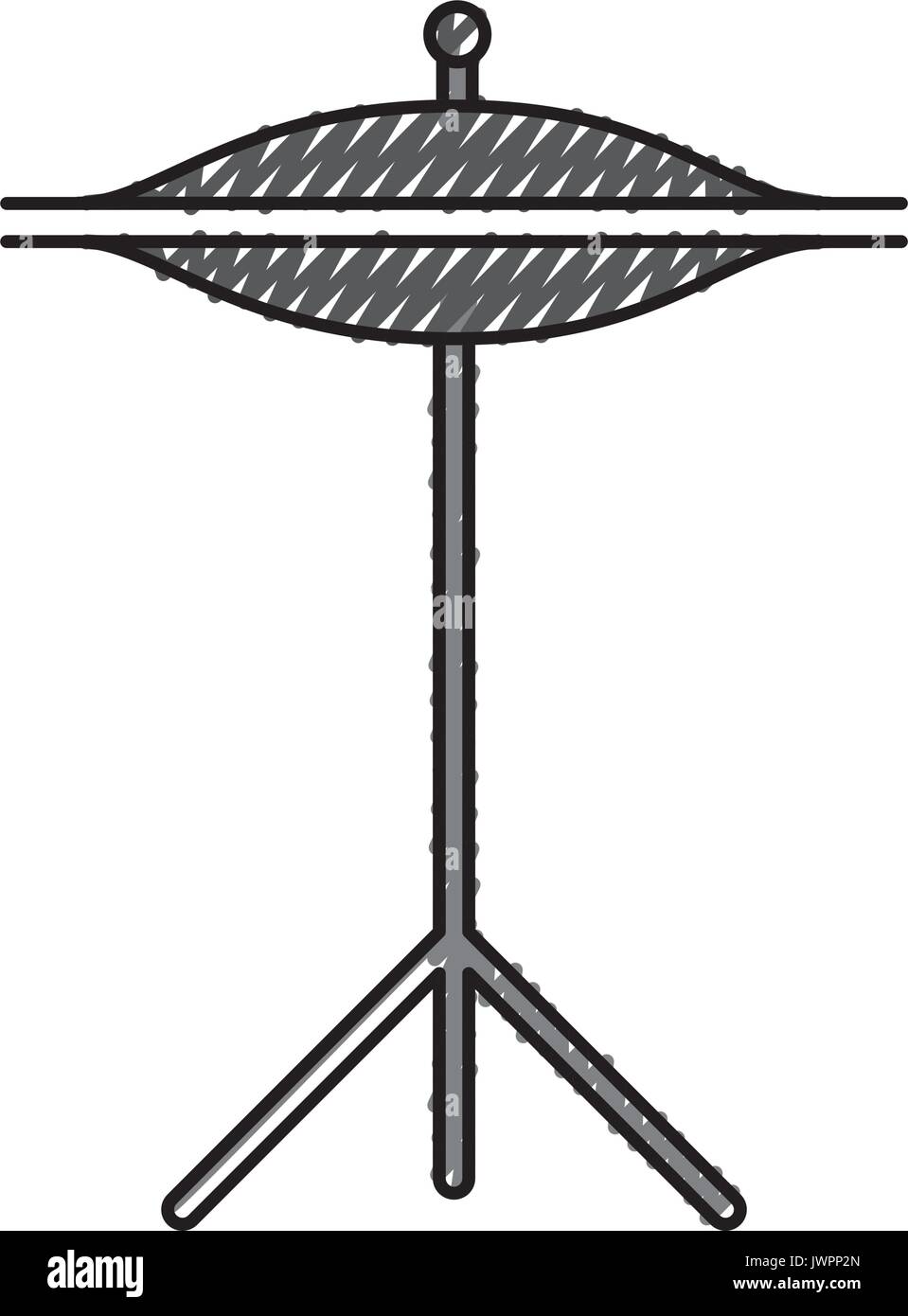 Modern cymbals Stock Vector Images - Alamy