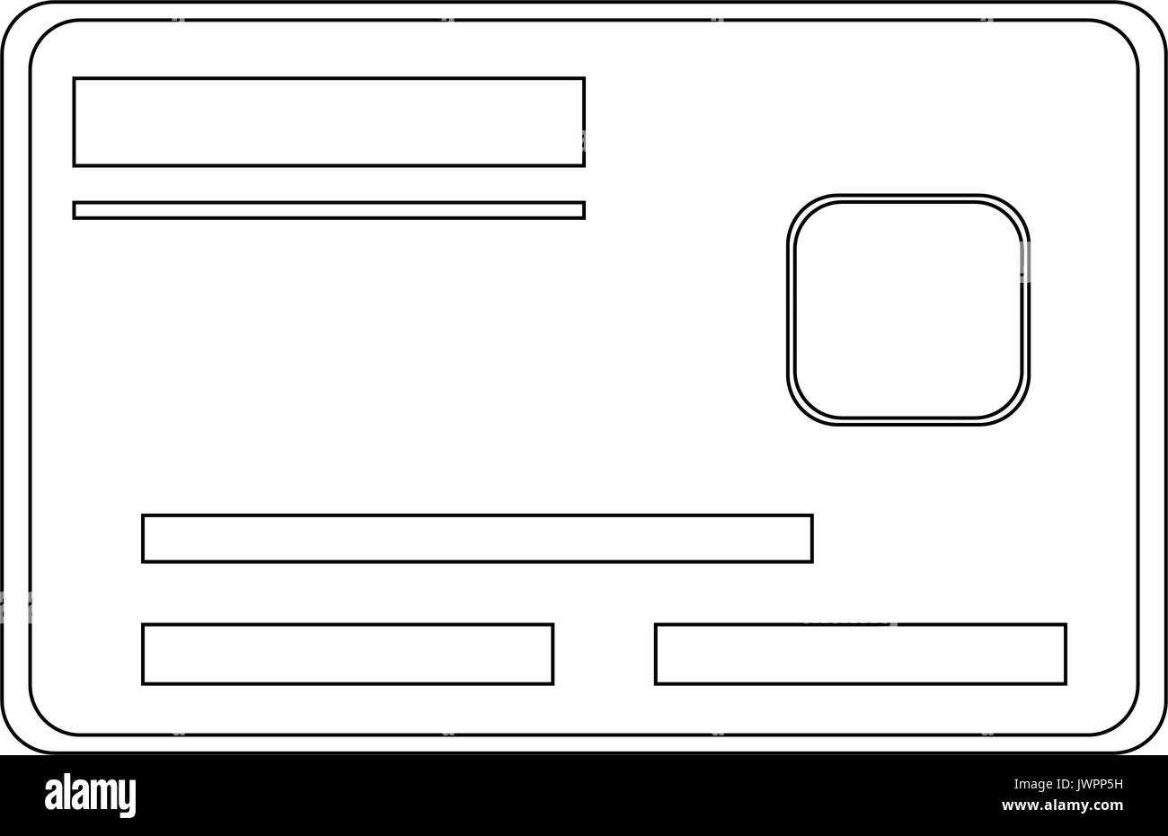 credit card icon over white background vector illustration Stock Vector ...