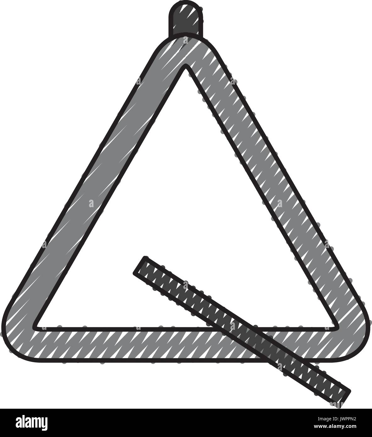 triangle instrument musical icon Stock Vector Image & Art - Alamy