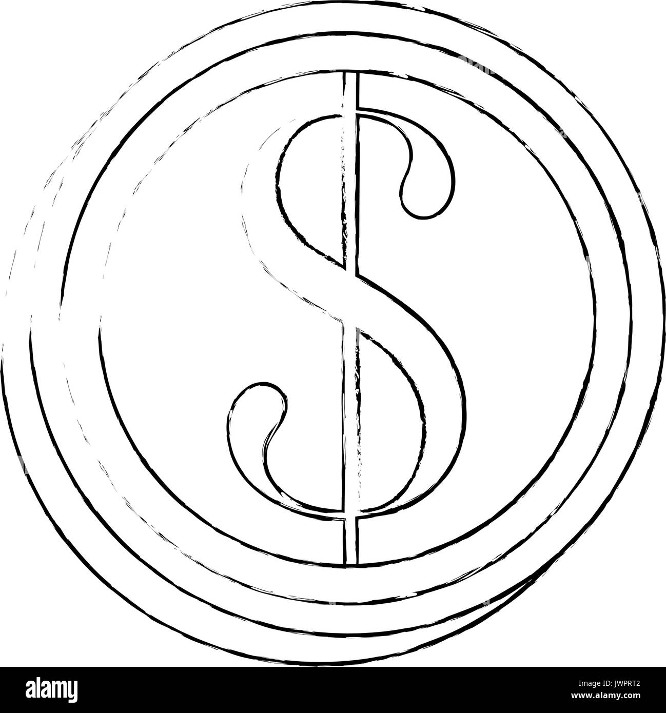 Money coin isolated icon vector illustration graphic design Stock ...