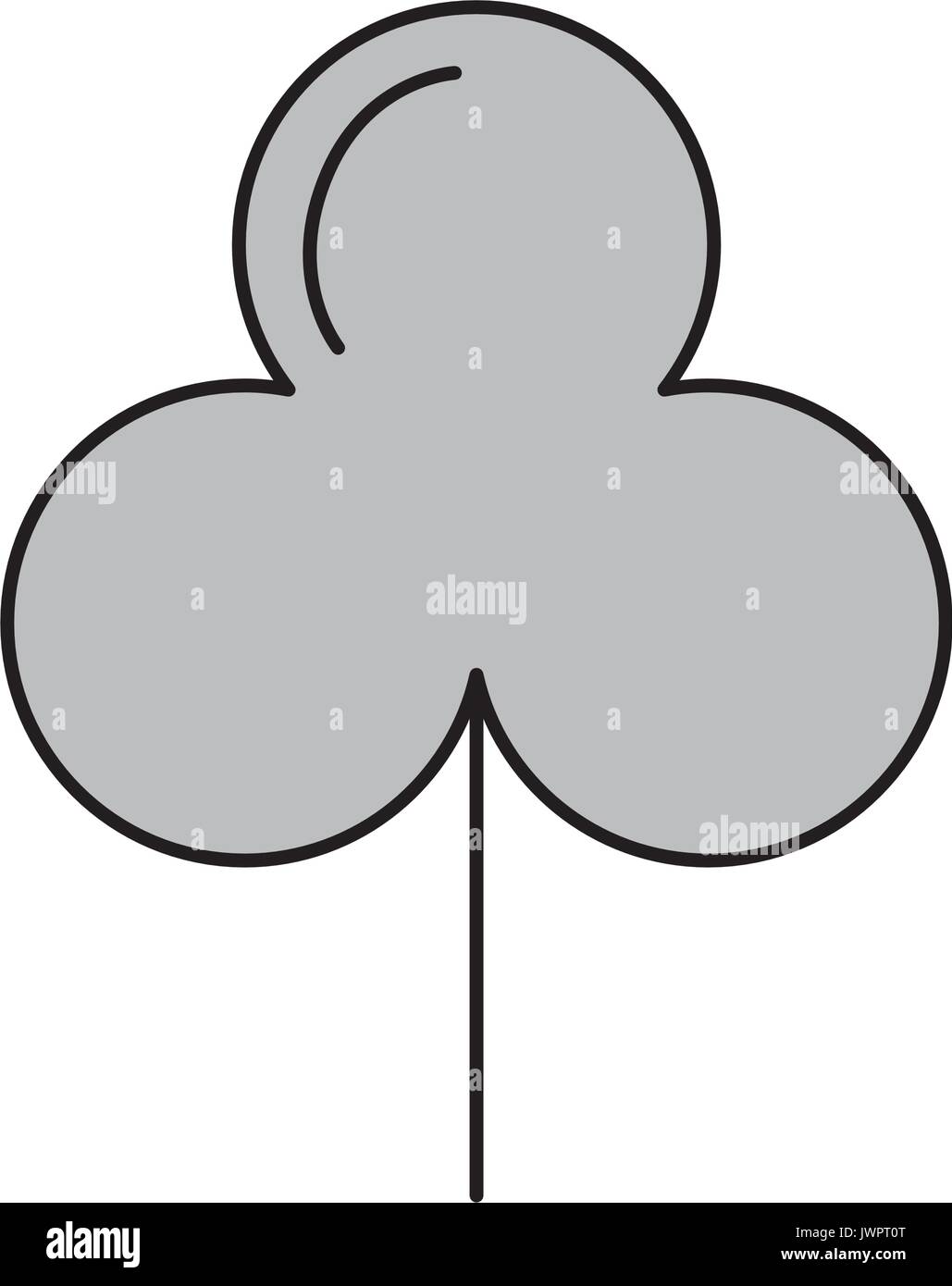 clover poker symbol icon Stock Vector Image & Art - Alamy