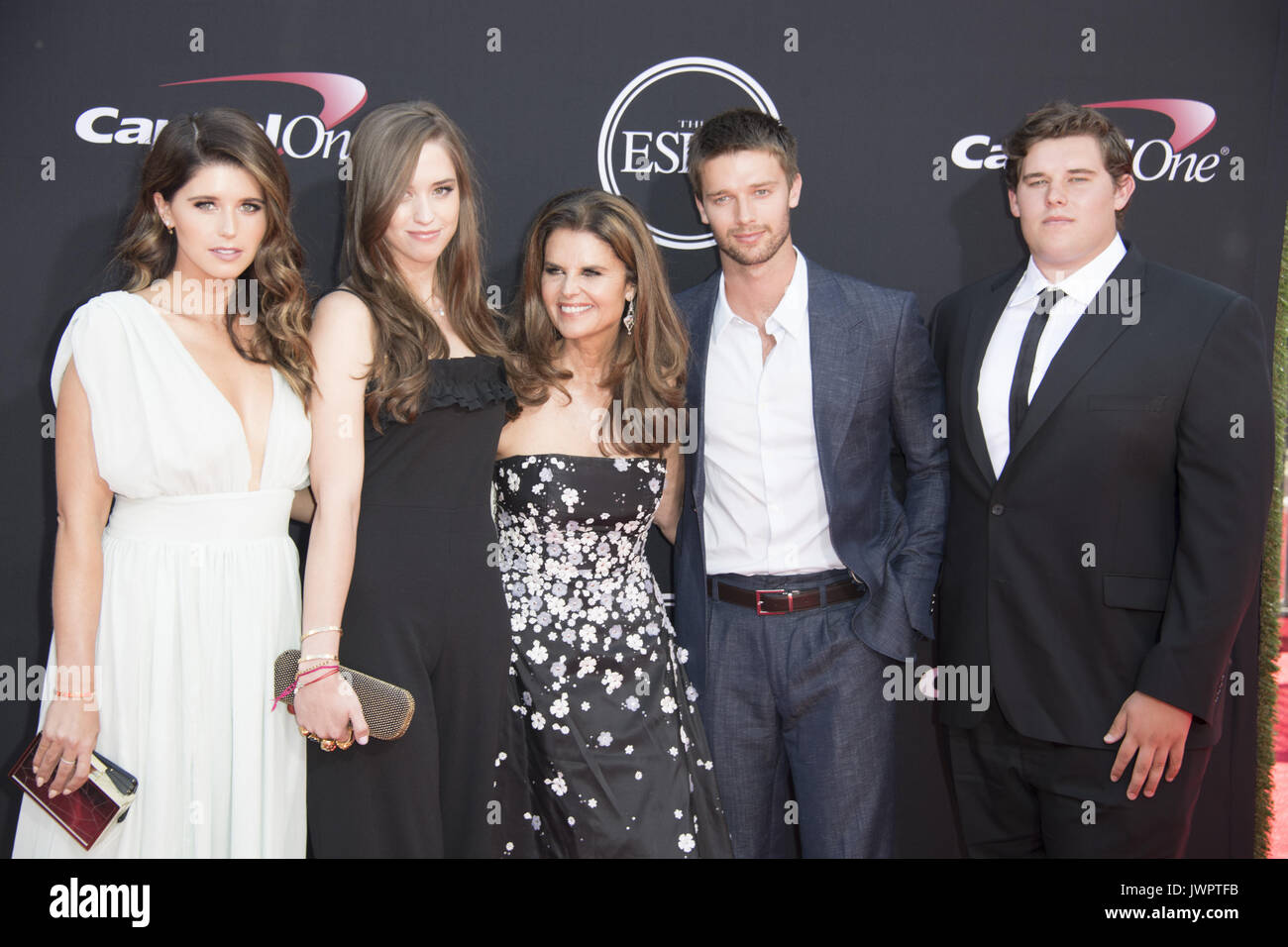 Maria shriver and family hi-res stock photography and images - Alamy