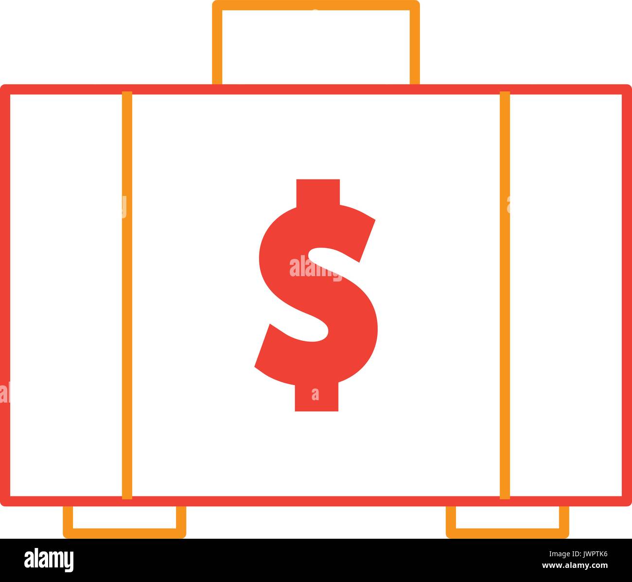 Open briefcase, man Stock Vector Images - Alamy