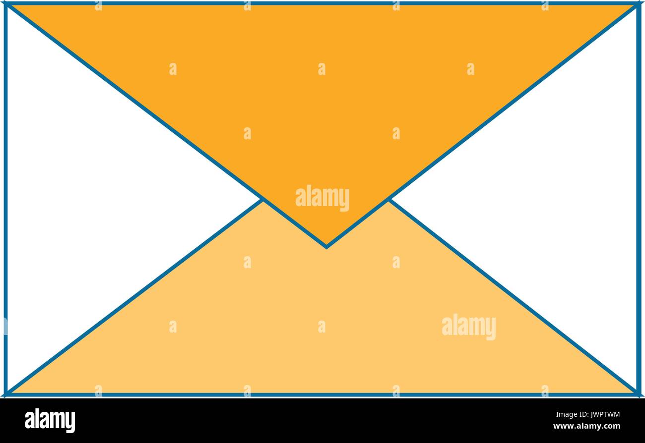 letter mail symbol icon vector illustration graphic design Stock Vector ...