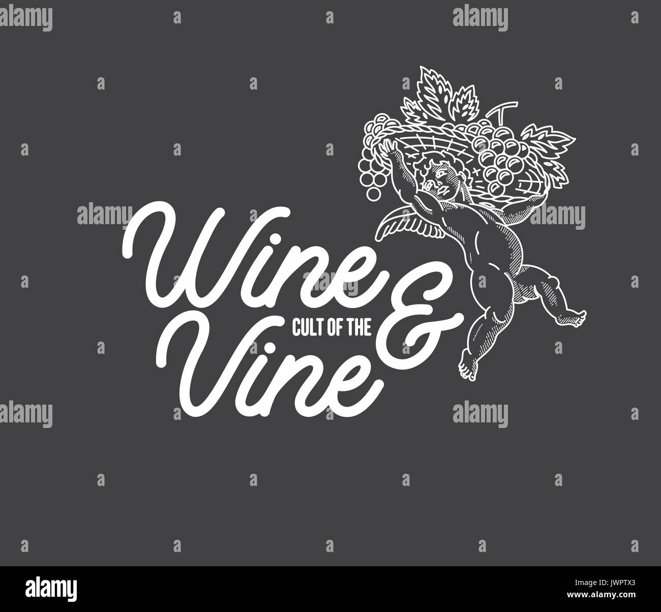 Angel food vector vectors hi-res stock photography and images - Alamy