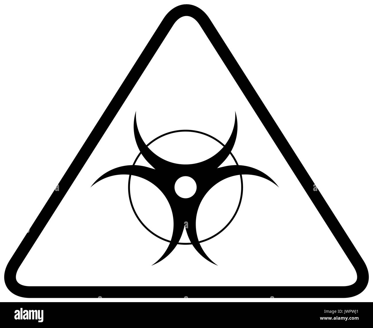 Biohazard danger symbol icon vector illustration graphic design Stock ...