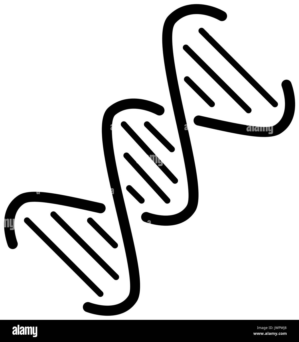 Human dna symbol icon vector illustration graphic design Stock Vector ...