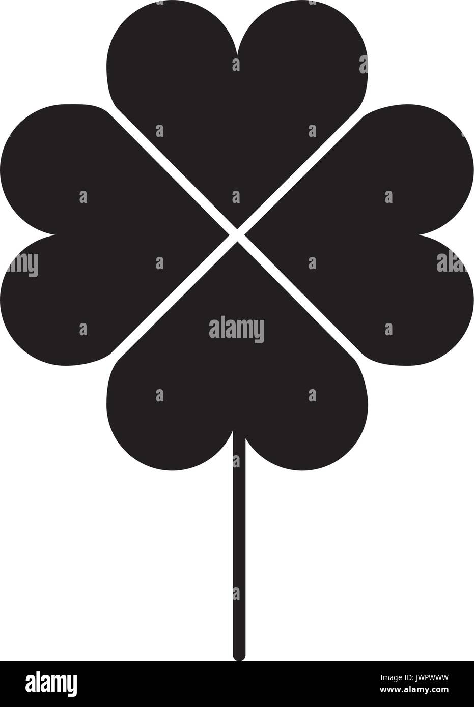 clover poker symbol icon Stock Vector Image & Art - Alamy