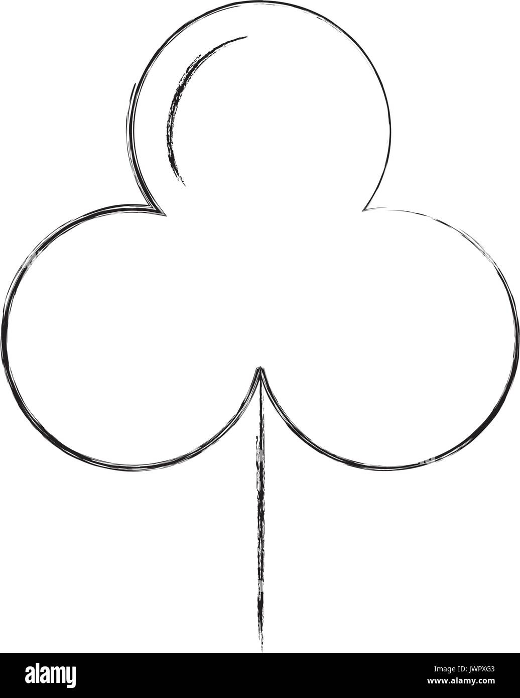 clover poker symbol icon Stock Vector Image & Art - Alamy