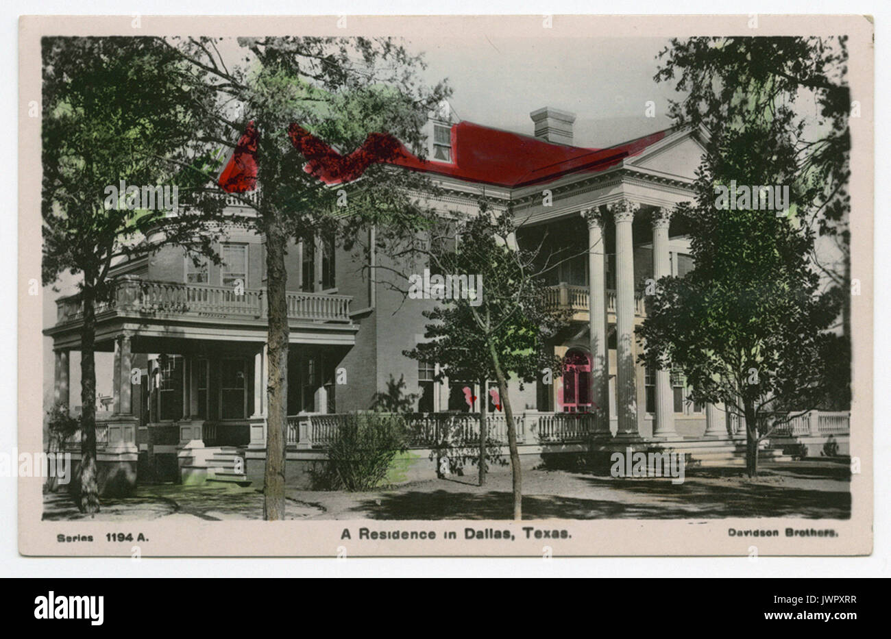A Residence in Dallas, Texas Stock Photo - Alamy