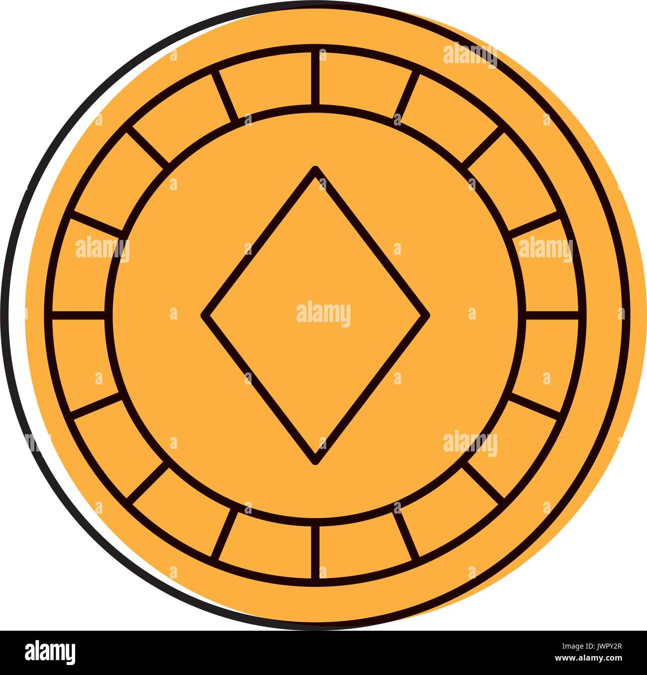 Chip shaped Stock Vector Images - Alamy