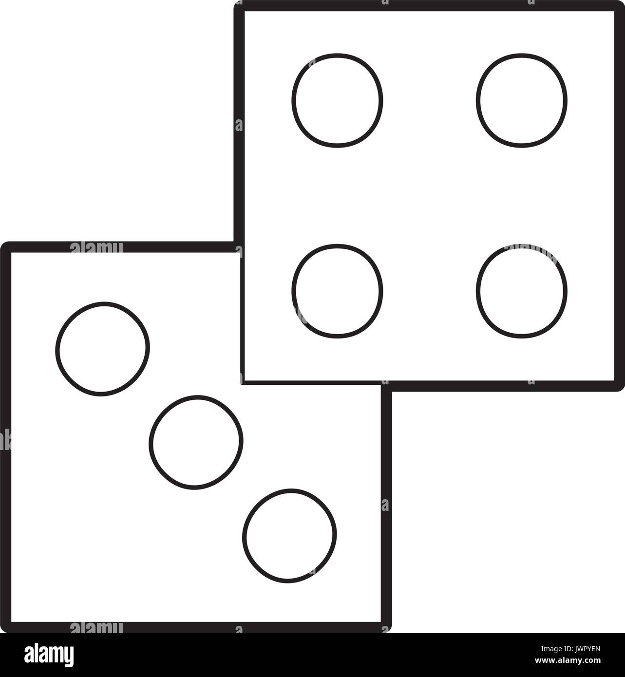 Dices clipart hi-res stock photography and images - Alamy