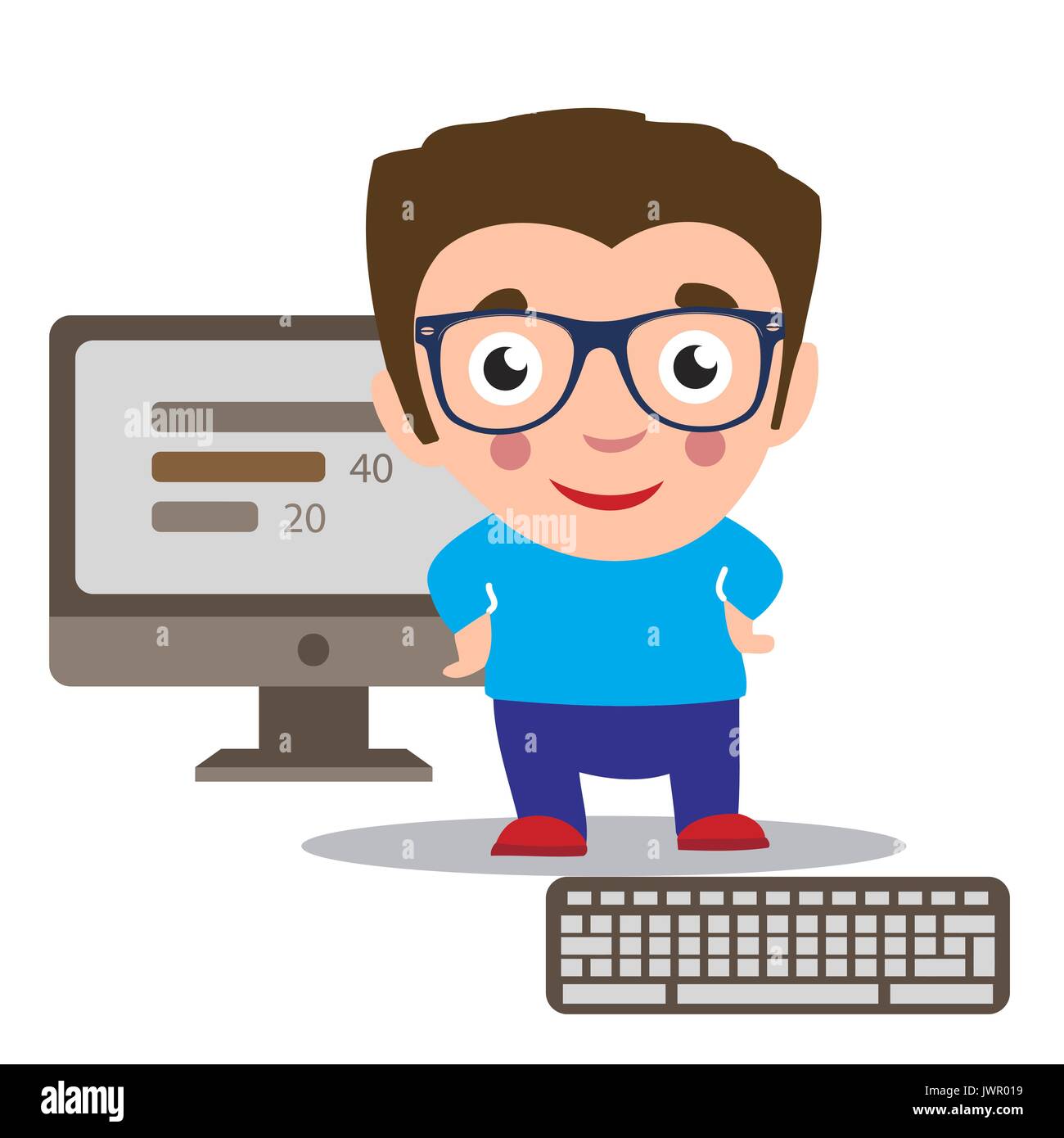 Programmer Cartoon Illustration Stock Photos & Programmer Cartoon ... Programmer Cartoon Illustration Stock Photos & Programmer Cartoon ...