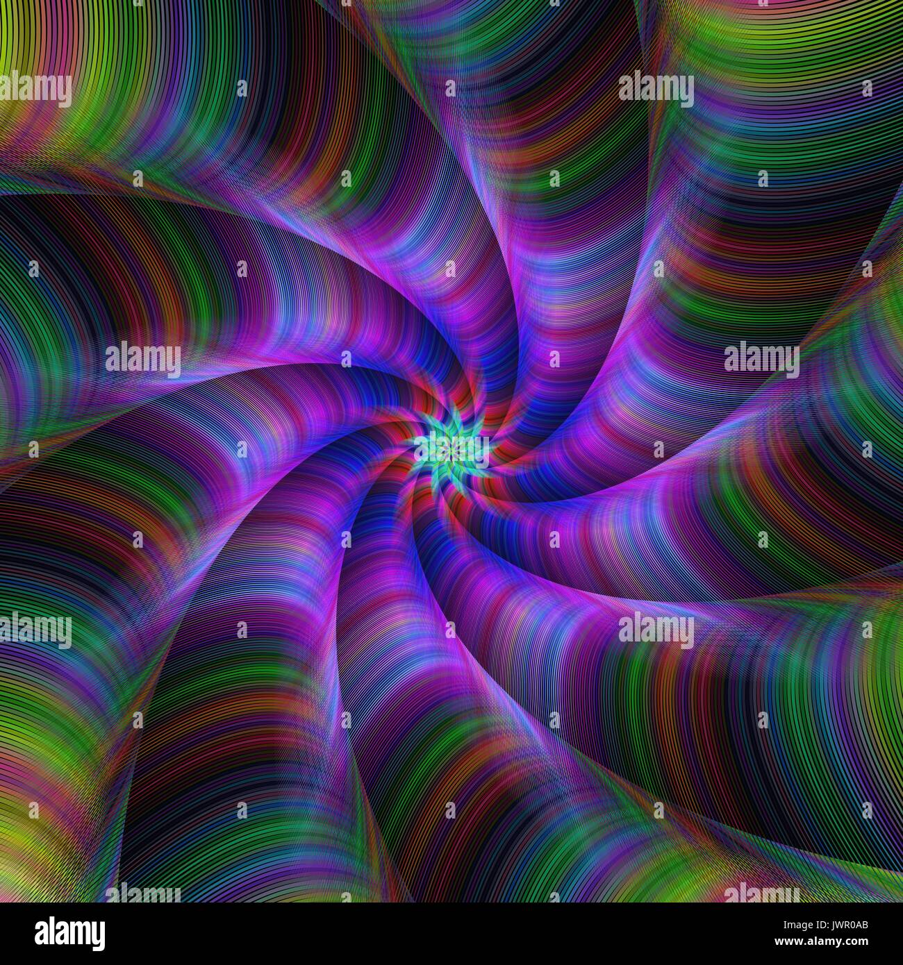Colorful abstract fractal background design Stock Vector Image & Art ...