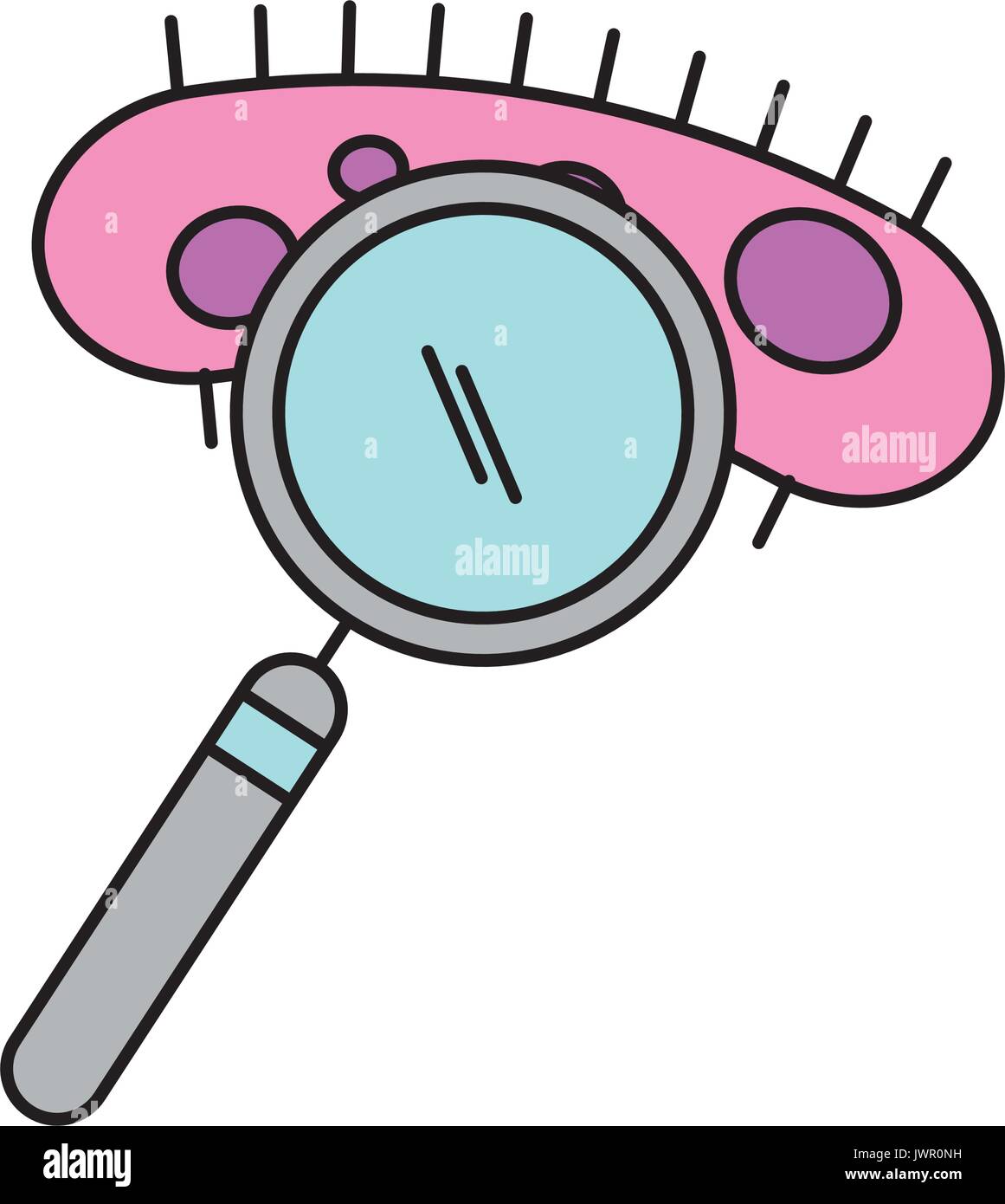 Study bacteria magnifying glass hi-res stock photography and images - Alamy
